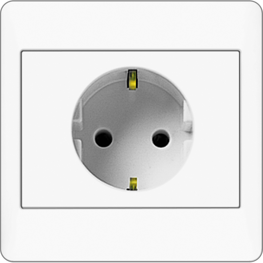 B2000L Schuko Socket Outlet